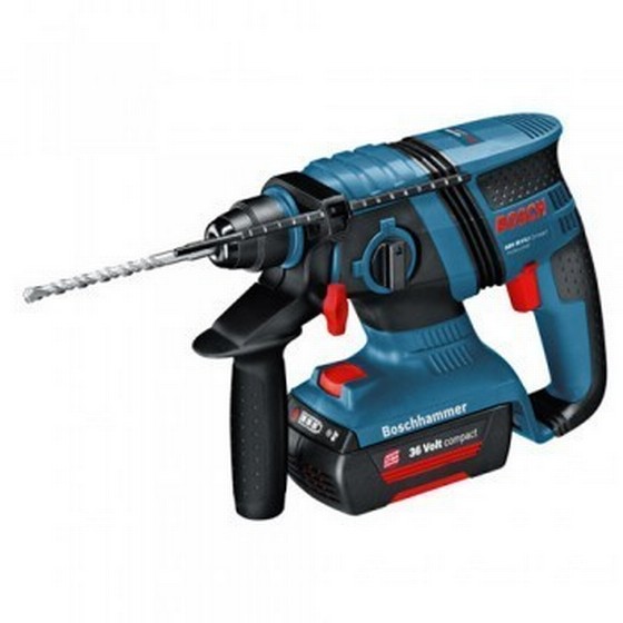 Bosch Gbh36v-licp 36v Sds Drill 1 X 2.6ah Li-ion Battery - Anglia Tool ...