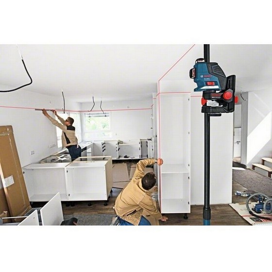 Bosch Gll3-80p Multi Line Laser Kit Supplied In L-boxx - Anglia Tool Centre