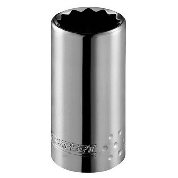 Britool Expert 1/2in 12 Point Long Reach Socket 19mm - Anglia Tool Centre