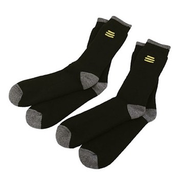 Dewalt Twin Pack Of Socks Ideal For Use With Steel Toe Capped Safety ...