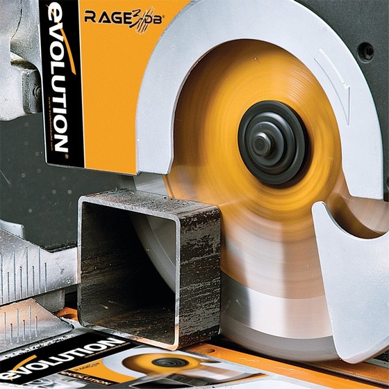 Evolution Rage 3-db 255mm Multipurpose Sliding Mitre Saw 240v - Anglia ...