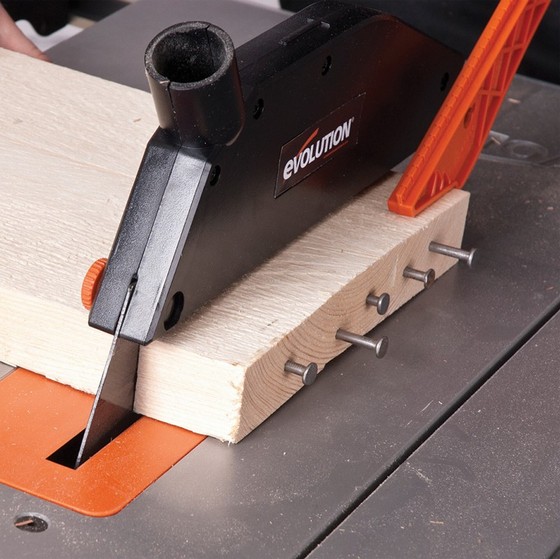 Evolution Rage 5-s 255mm Multipurpose Tct Table Saw 110v - Anglia Tool ...