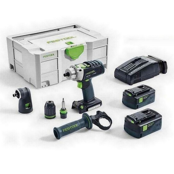 Festool 574706 Quadrive Percussion Drill - Anglia Tool Centre