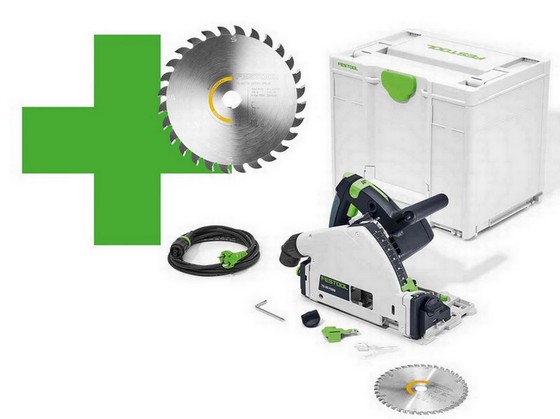 Festool 577845 Plunge-cut Saw Ts55f-plus Mt Edt Gb230 Plus Free ...