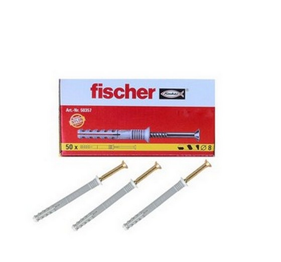 Fischer 50356 N8x60z Loose Hammerfix 8x60mm Box Of 50 - Anglia Tool Centre