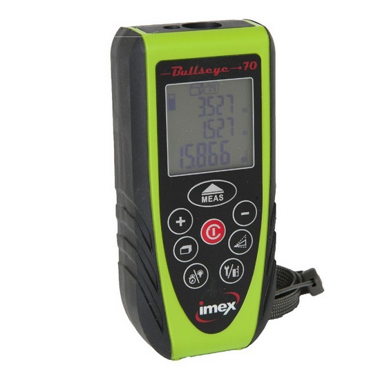 Imex Bullseye 70 70m Laser Distance Measurer - Anglia Tool Centre