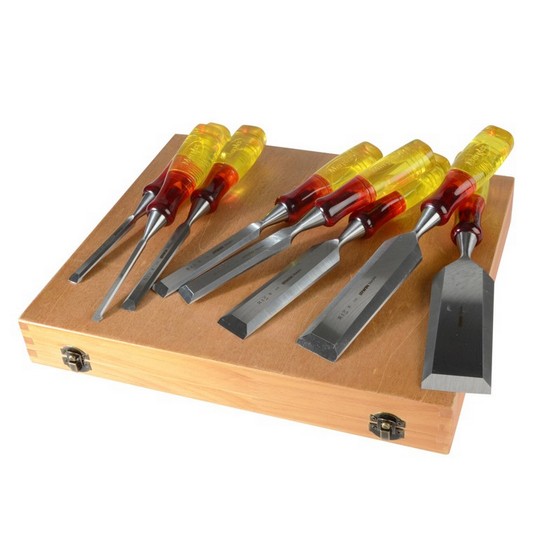 Irwin 8 Piece Splitproof Limited Edition Chisel Set - Anglia Tool Centre