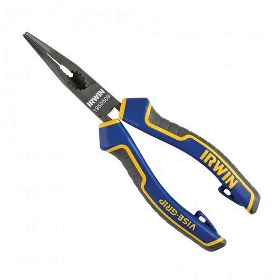 VISE-GRIP Bent Nose Pliers IRWIN VISE-GRIP 11-Inch Long Reach Bent Nose ...