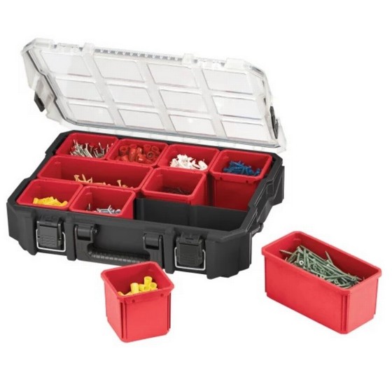 Keter Roc Ket17201702 10 Compartment Pro Organiser - Anglia Tool Centre