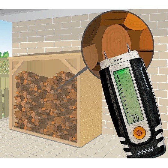 Laserliner Dampfinder Compact Universal Moisture Testing Device ...