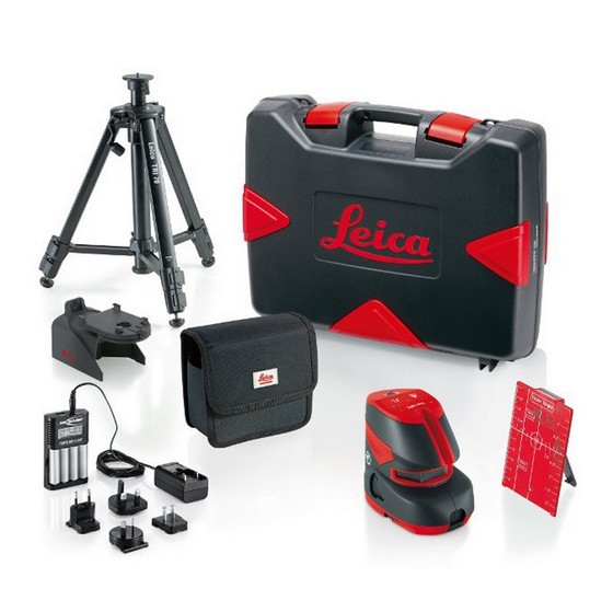Leica Lino L2p5 Line Laser Kit With Case And Tripod - Anglia Tool Centre
