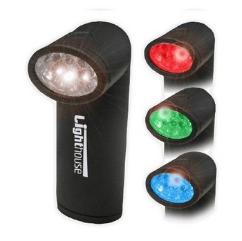Lighthouse Magnetic Base Colour Changing Torch Includes Batteries