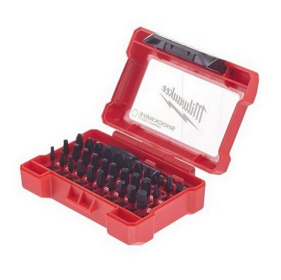 Milwaukee 4932464240 32 Piece Shockwave Bit Set - Anglia Tool Centre