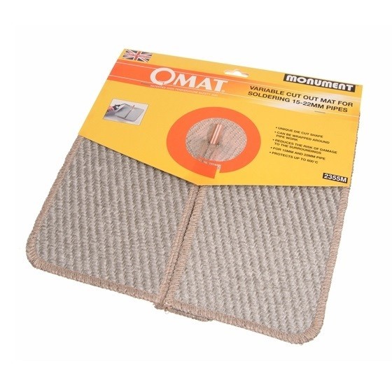 Monument Mon2355 Omat Soldering Mat 15/22mm - Anglia Tool Centre