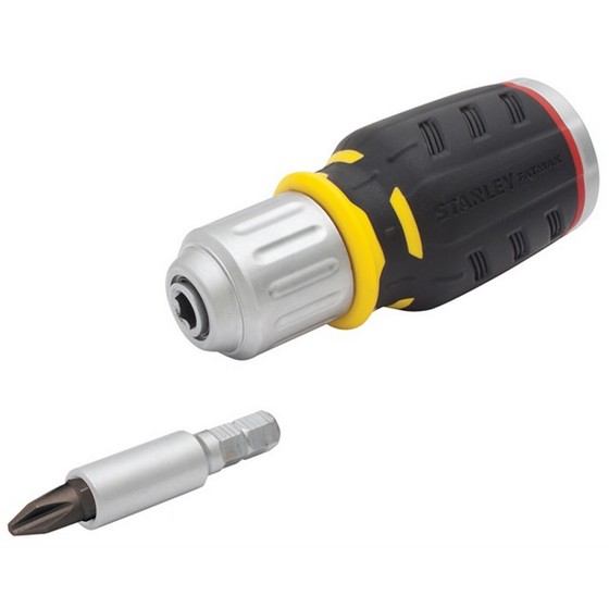 Stanley Sta062688 Stubby Ratchet Screwdriver - Anglia Tool Centre