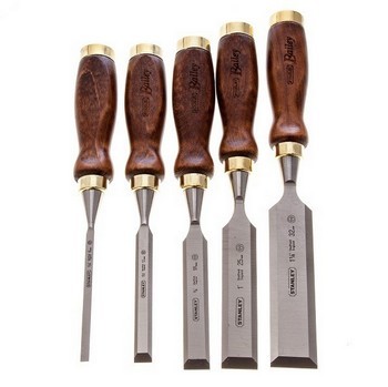 Stanley Sta116503 5 Piece Bailey Chisel Set - Anglia Tool Centre