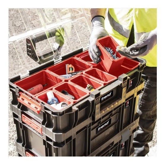 Trend Ms/c/set4c Modular Storage Compact Cart Set (4 Piece) - Anglia ...