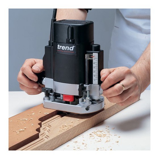 Trend T5eb 1/4 Inch Router 240v - Anglia Tool Centre