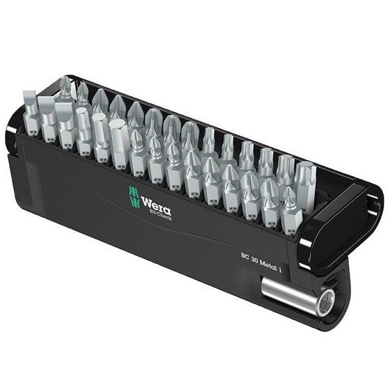 Wera Wer057434 30 Piece Assorted Screw Driver Bit Set - Anglia Tool Centre